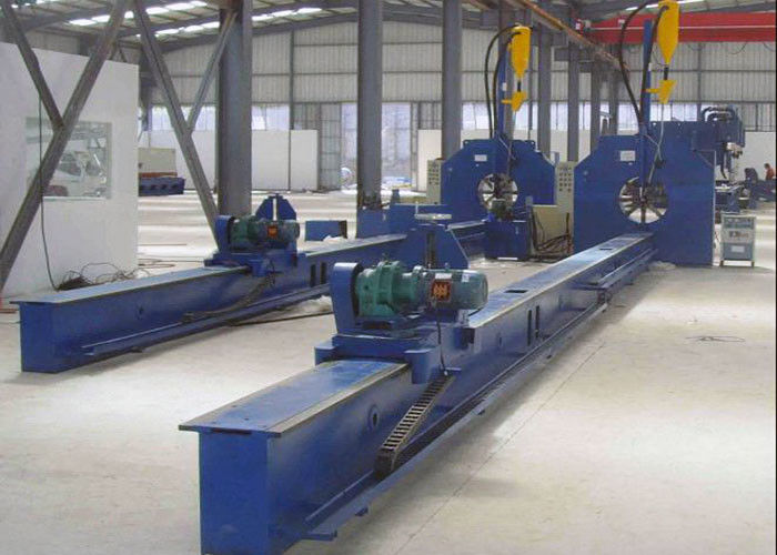 Automatic Spot Light Pole Welding Machine For Round Octagon Pole SAW Type