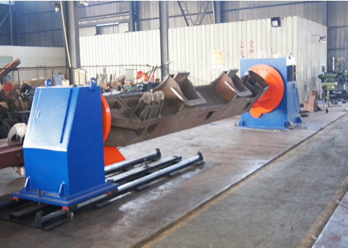 Head Tail Stock Pipe Welding Positioners For Special Workpiece Remote ...