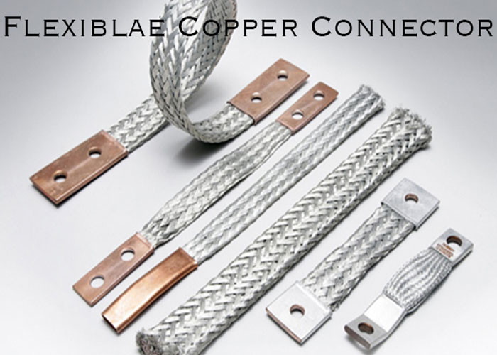 Customized All Series Flexible Copper Connector , Braided Flex ...